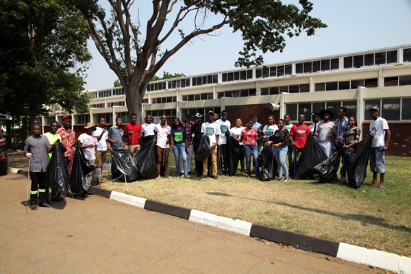 HIT: Harare Institute of Technology - November Campus Clean-Up Campaign