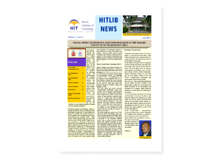 Harare Institute of Technology Library